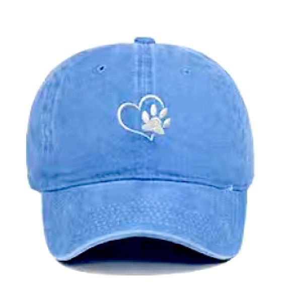 Accessories | Nwt Paw Embroidered Baseball Cap 10 Cotton Adjustable Fit ...
